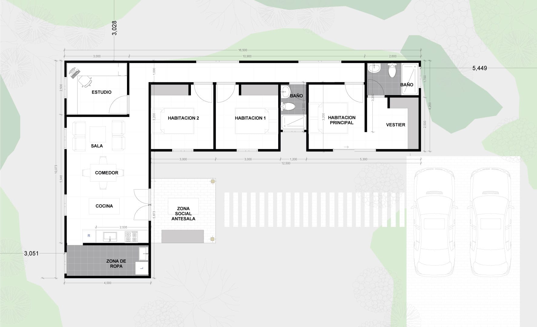 Casa Campestre 100 M Modelo Pomelo Micasa Constructora